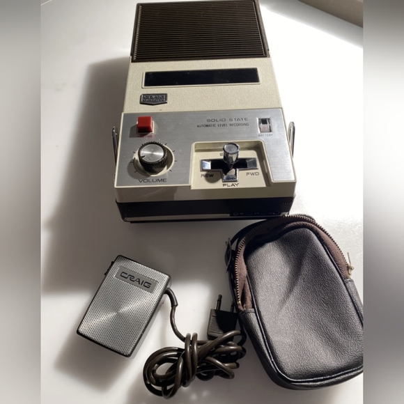 Craig | Portable Audio & Video | Vintage Craig Tape Playerrecorder With ...